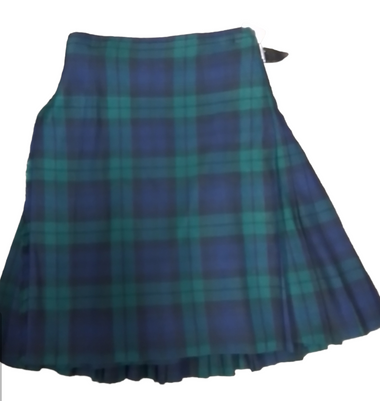 Used Kilt: 5 yard Black Watch/Campbell Modern 29" - 32" W x 24" L
