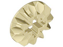 Technic, Gear 12 Tooth Bevel (Tan)