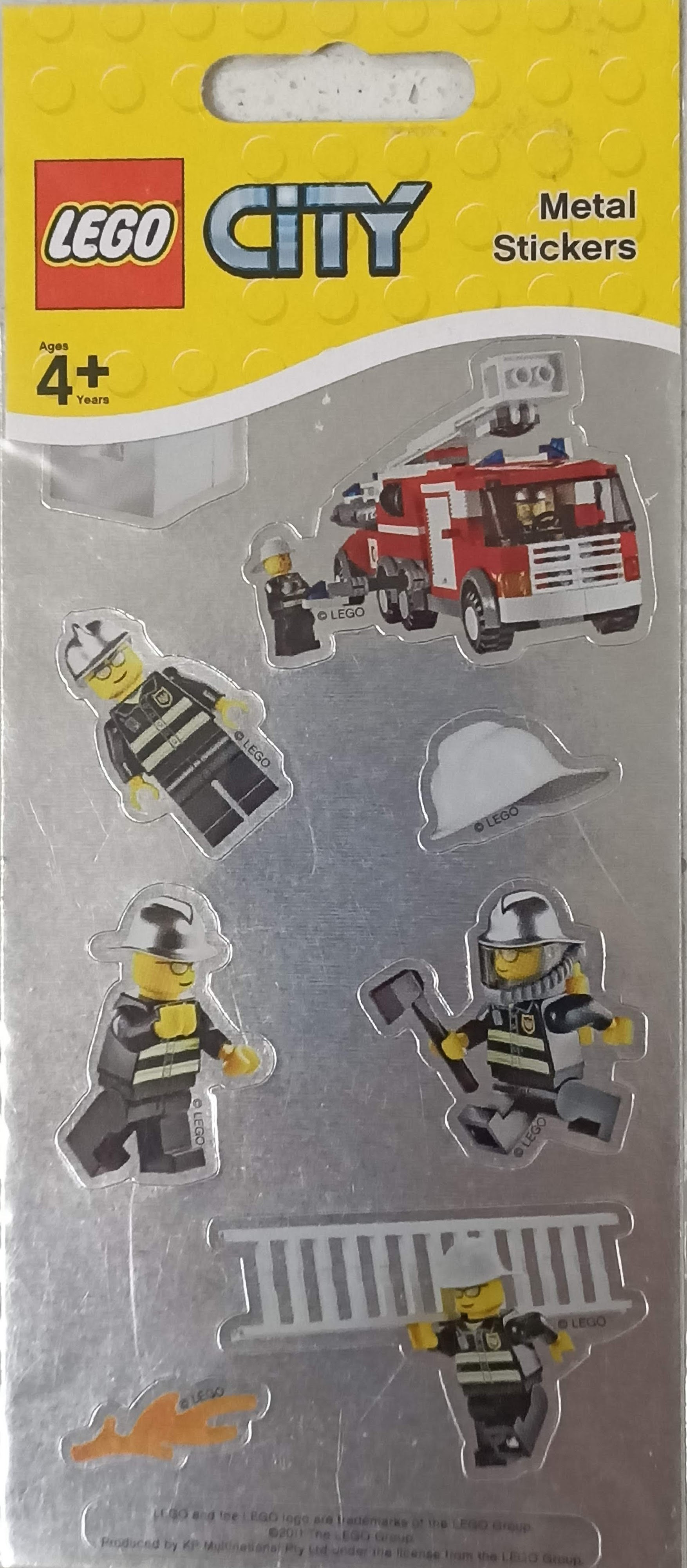 LEGO City Police Stickers (White)