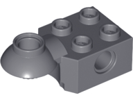 Technic, Brick Modified 2x2 with Pin Hole, Rotation Joint Ball Half ...