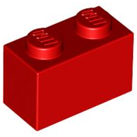 Brick 1x2 (White)