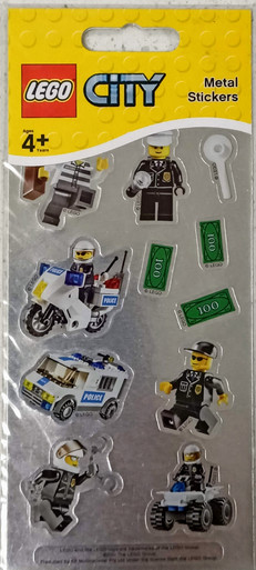 LEGO City Stickers Police (White)