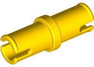 Technic, Pin without Friction Ridges Lengthwise (Yellow)
