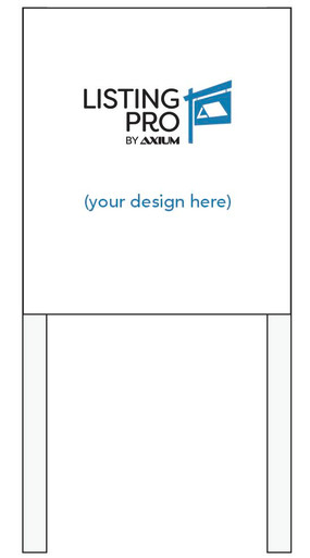 Custom Double Post Real Estate Signs in Denver, CO | Listing Pro By Axium
