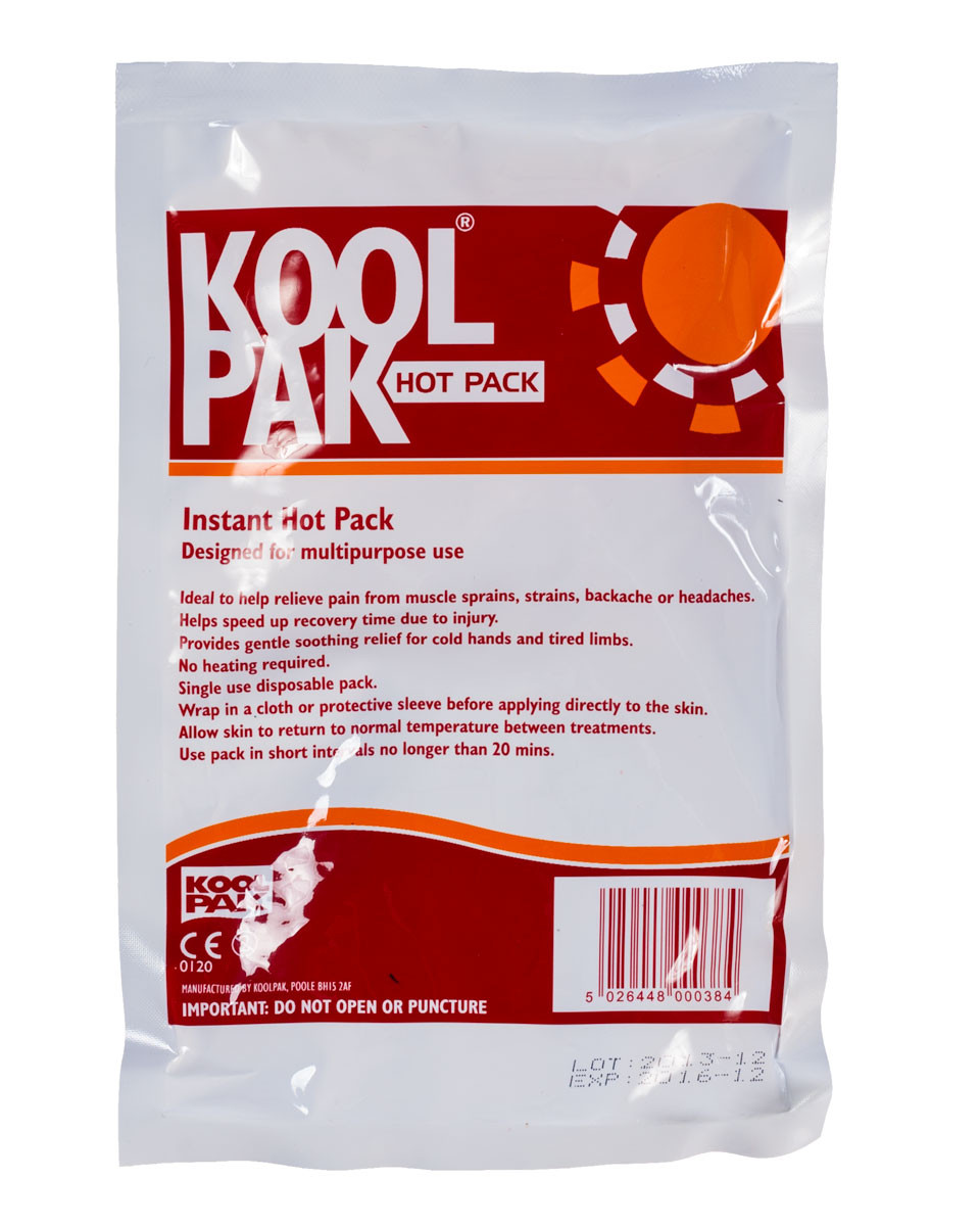 Koolpak Instant Hot Pack | Heat Therapy for Sports Injuries