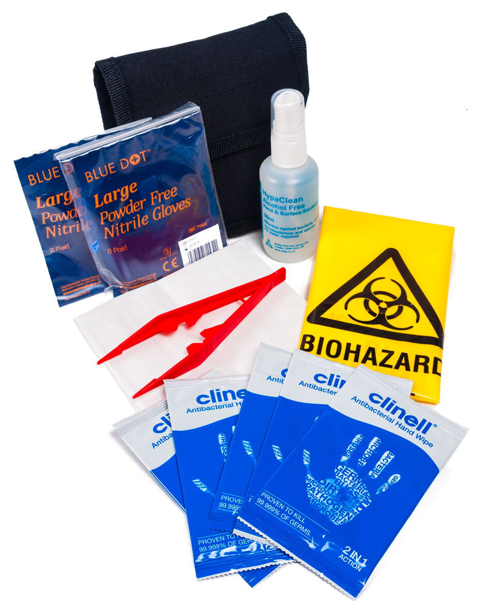 Emergency Hygiene Kit in Belt Pouch | Physical Sports First Aid