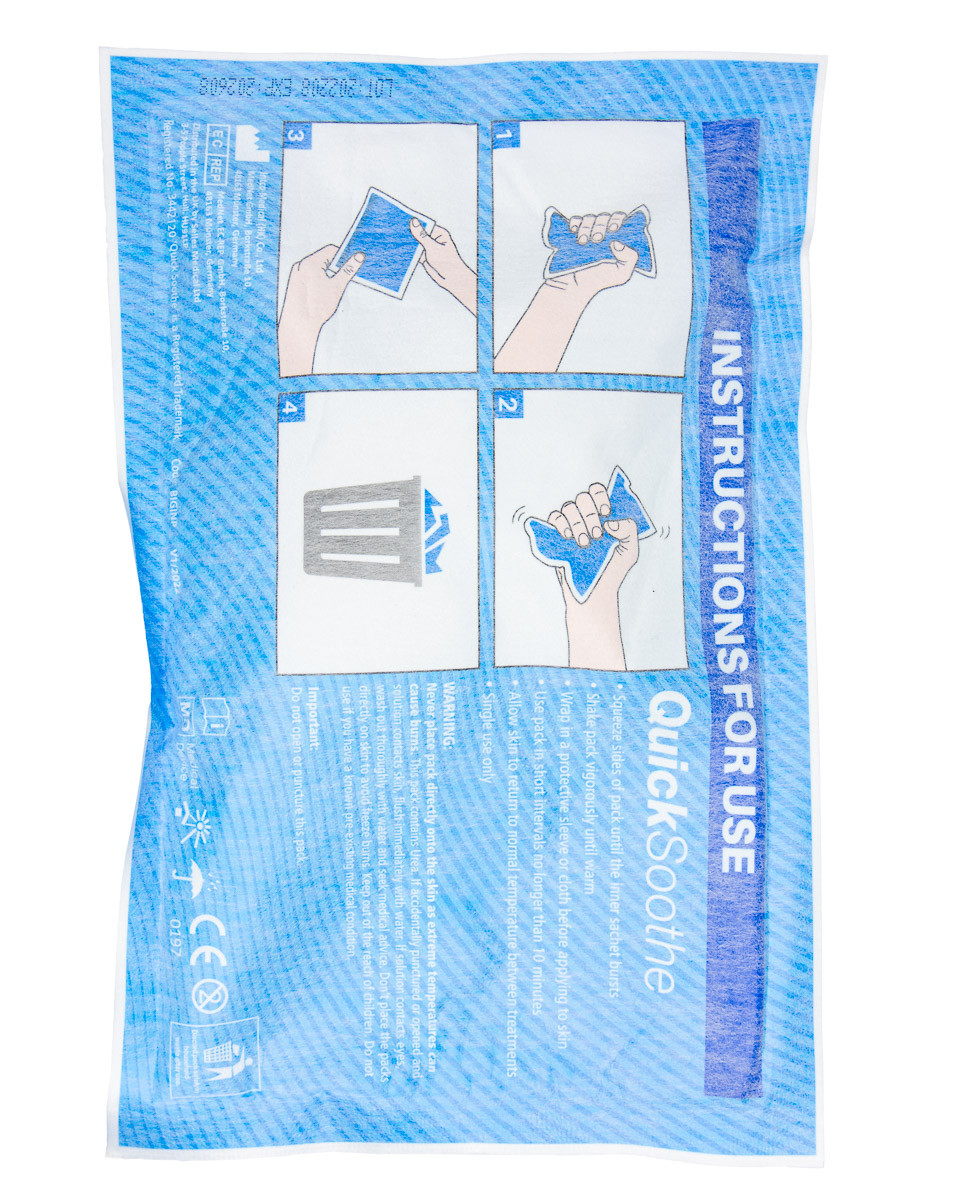 QuickSoothe Soft Instant Cold Pack, Large | Physical Sports First Aid