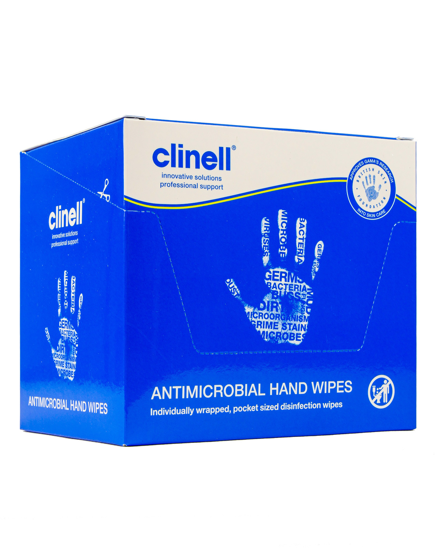 Clinell Antimicrobial Hand Wipes | Physical Sports First Aid