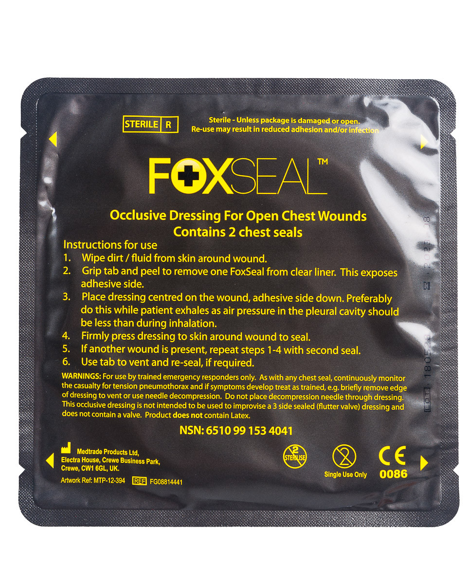 Asherman Chest Seal | Physical Sports First Aid