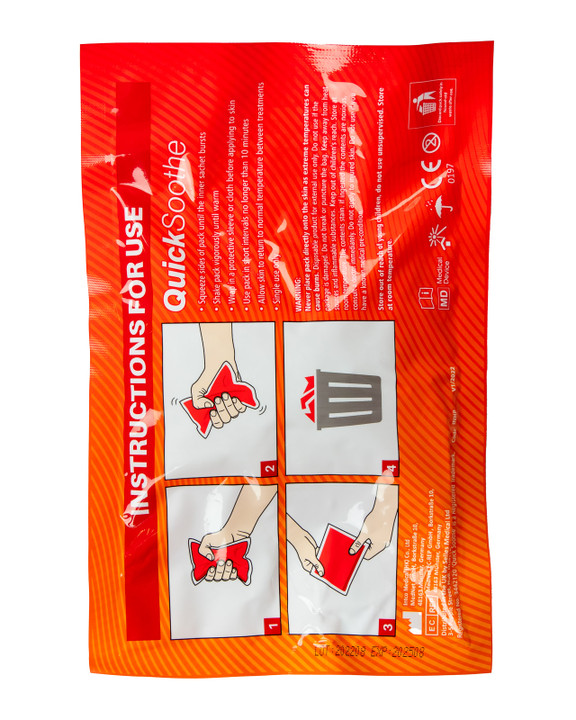 QuickSoothe Instant Hot Pack | Physical Sports First Aid