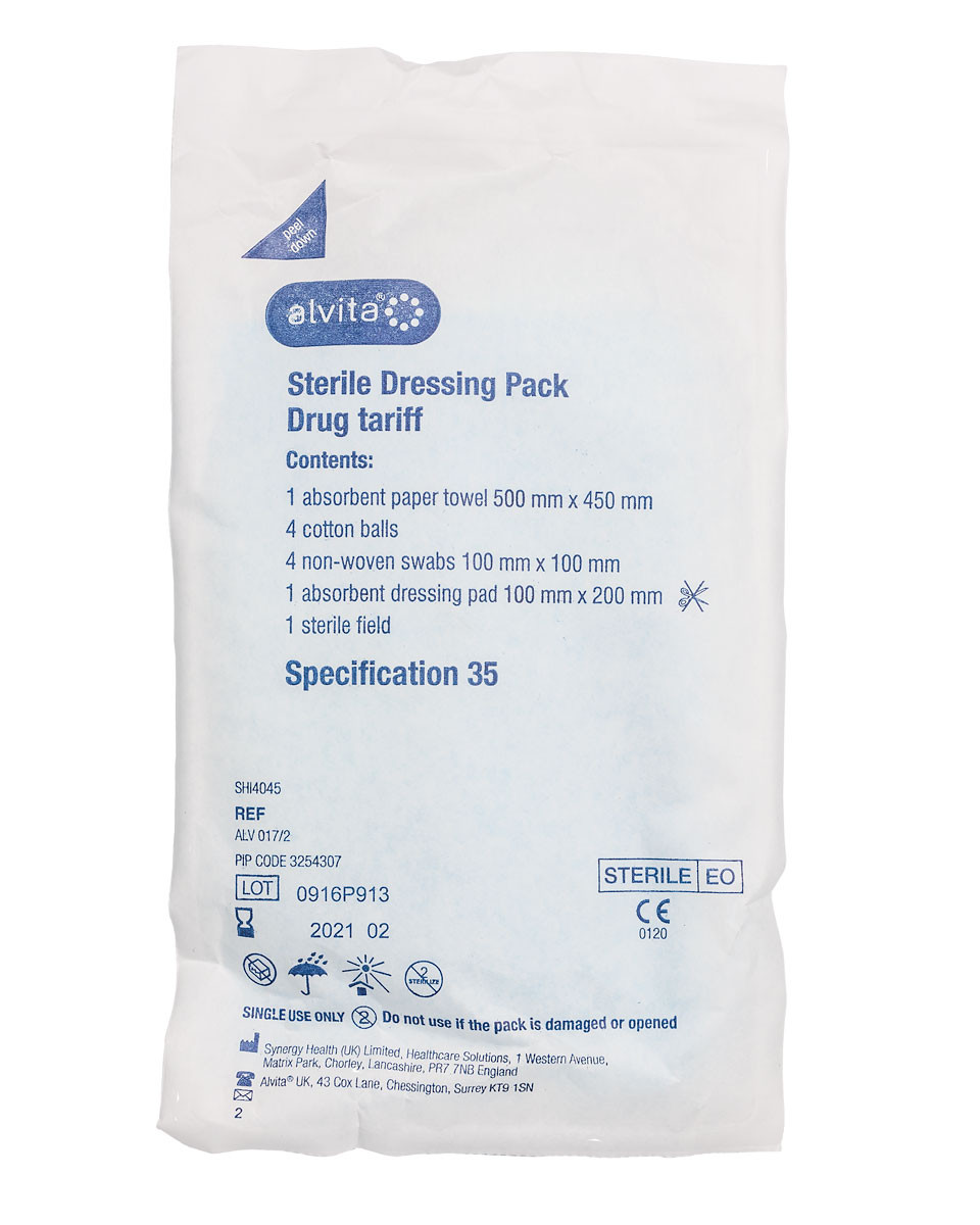 Sterile Dressing Packs | Physical Sports First Aid
