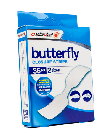 Masterplast Butterfly Closure Strips | Physical Sports First Aid