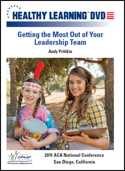 Leadership Team Management DVD, Camp Management Video Resource, Staff ...