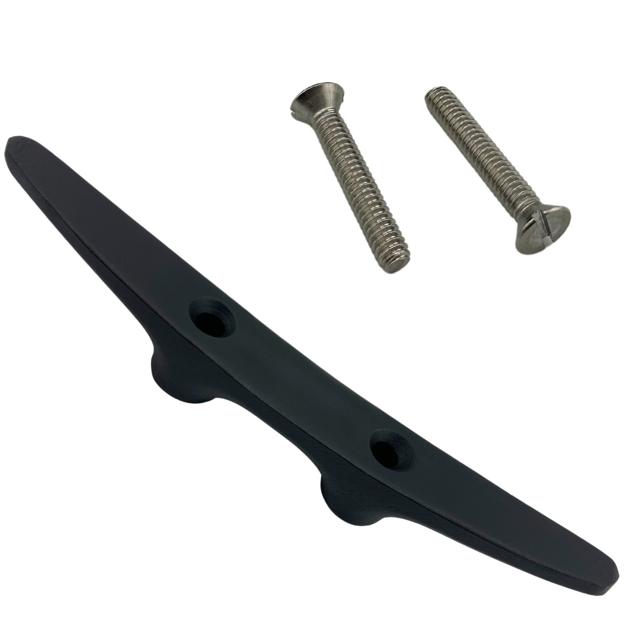 9 Inch Standard Cast Aluminum Flag Pole Cleat with Stainless Steel ...