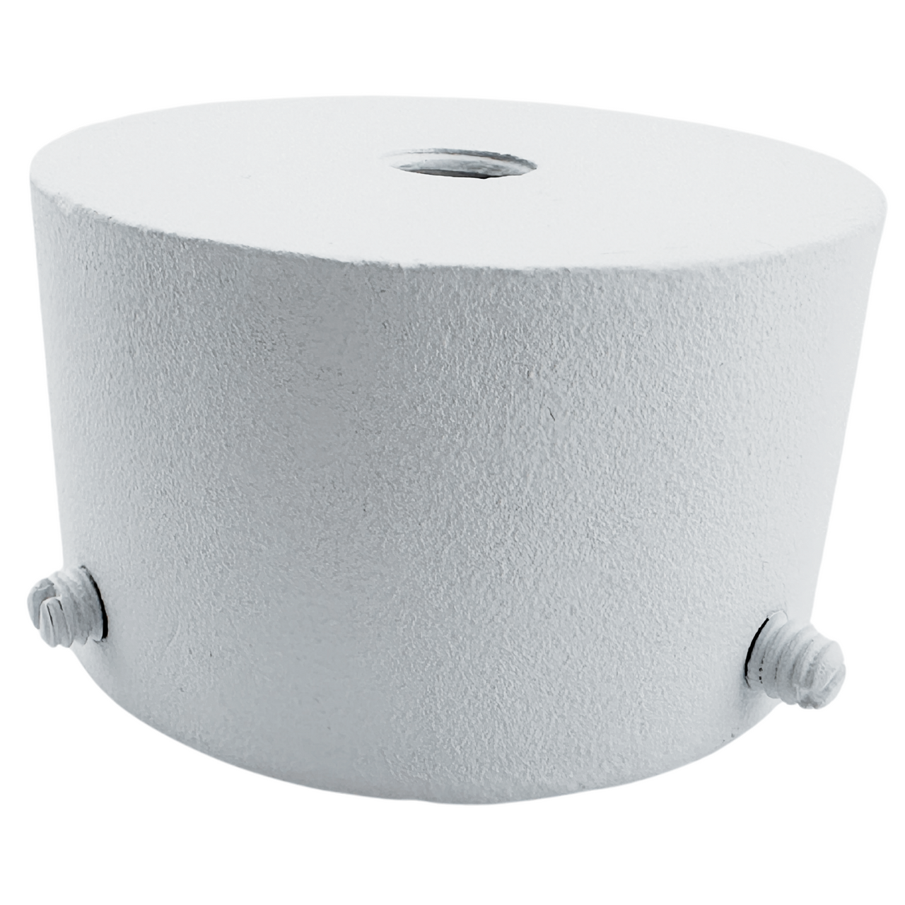 2 Inch Outside Diameter Flagpole Top Cap White 340278 - FORTISVEX