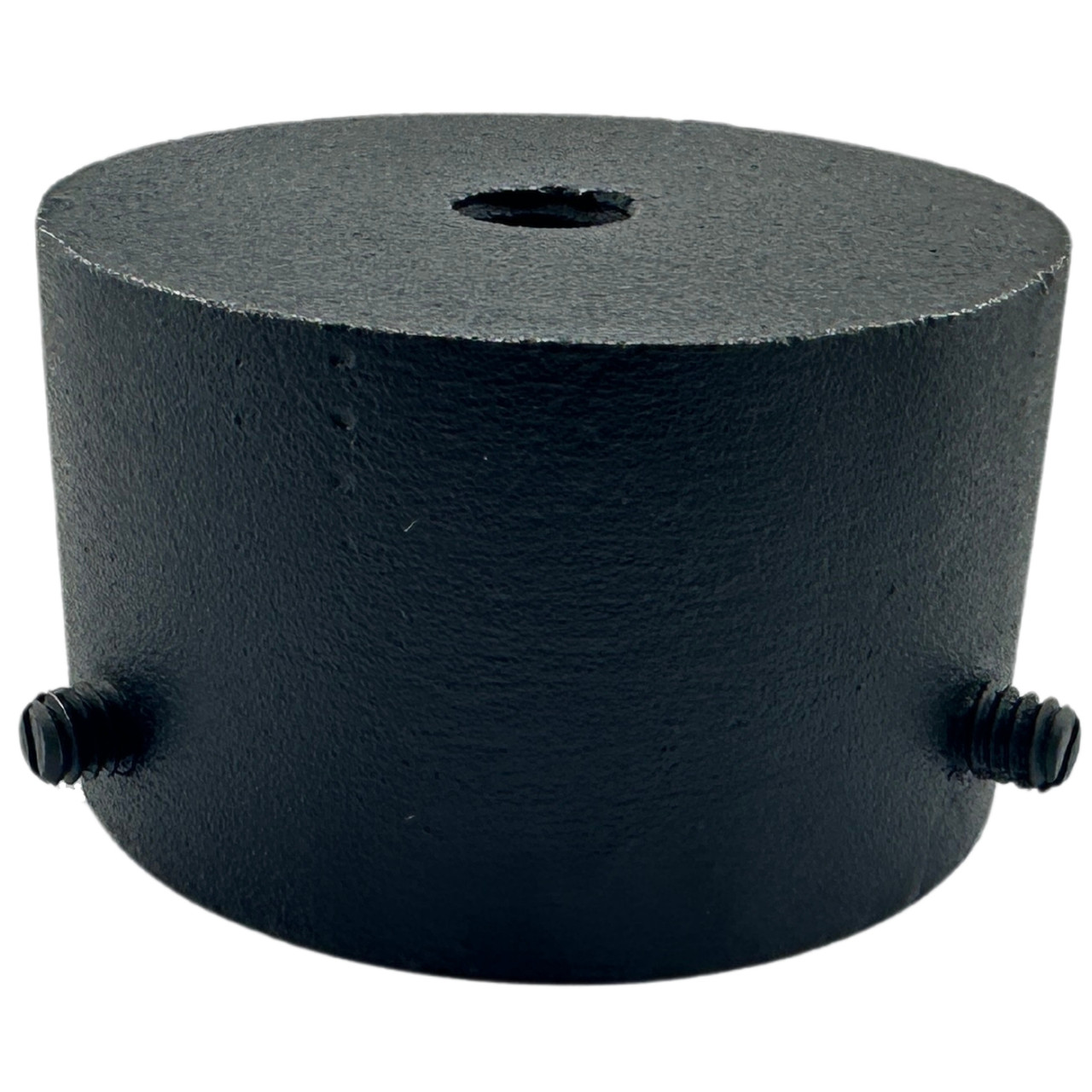 2 Inch Outside Diameter Flagpole Top Cap Black 340280 - FORTISVEX