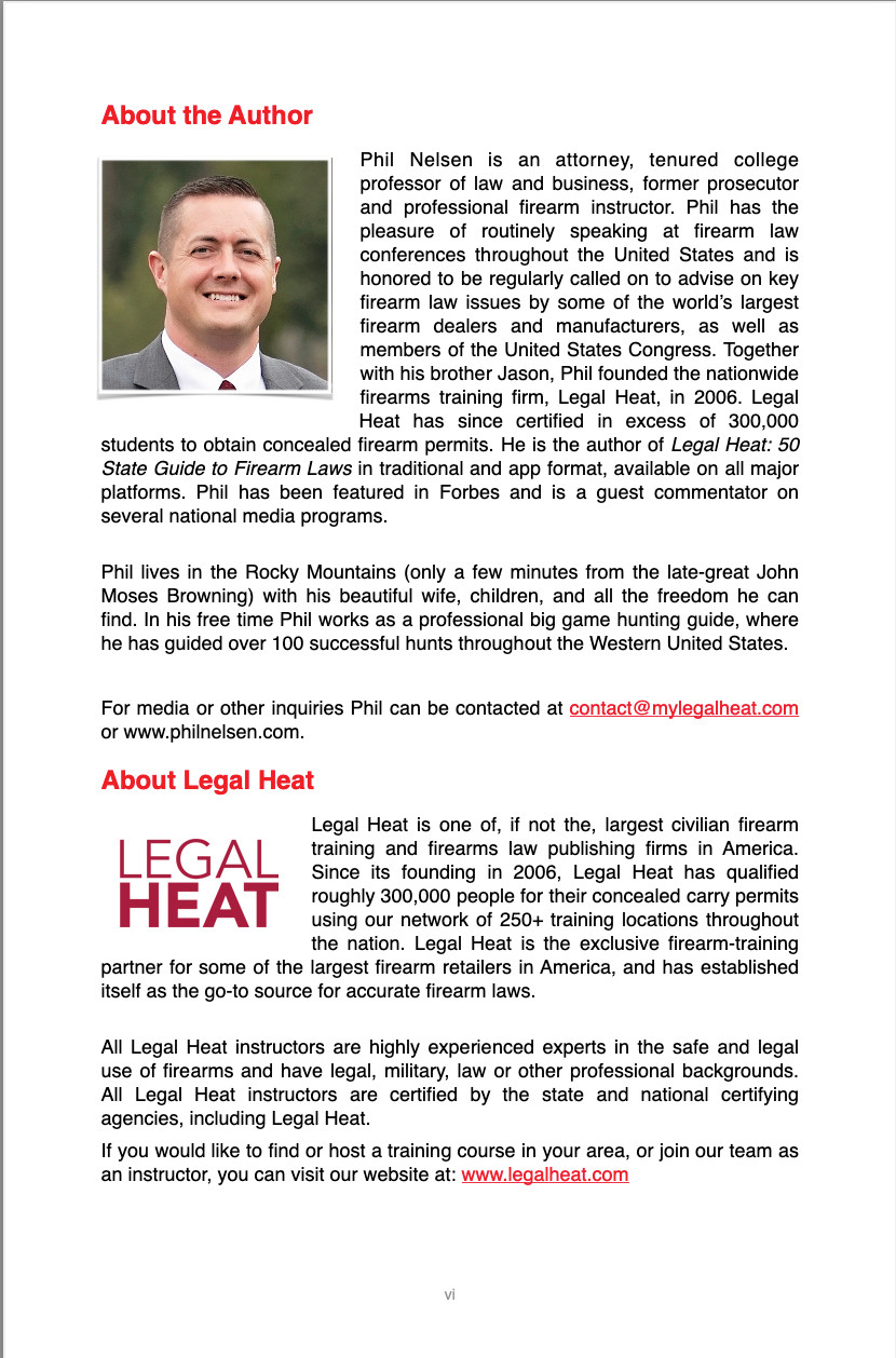 Legal Heat’s 2023 Guide to Firearm Laws: Your Ultimate Resource for CCW ...