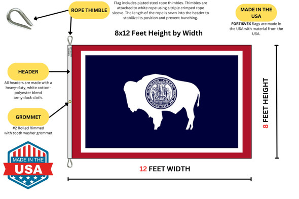 State Flags - Wyoming State Flags - FORTISVEX