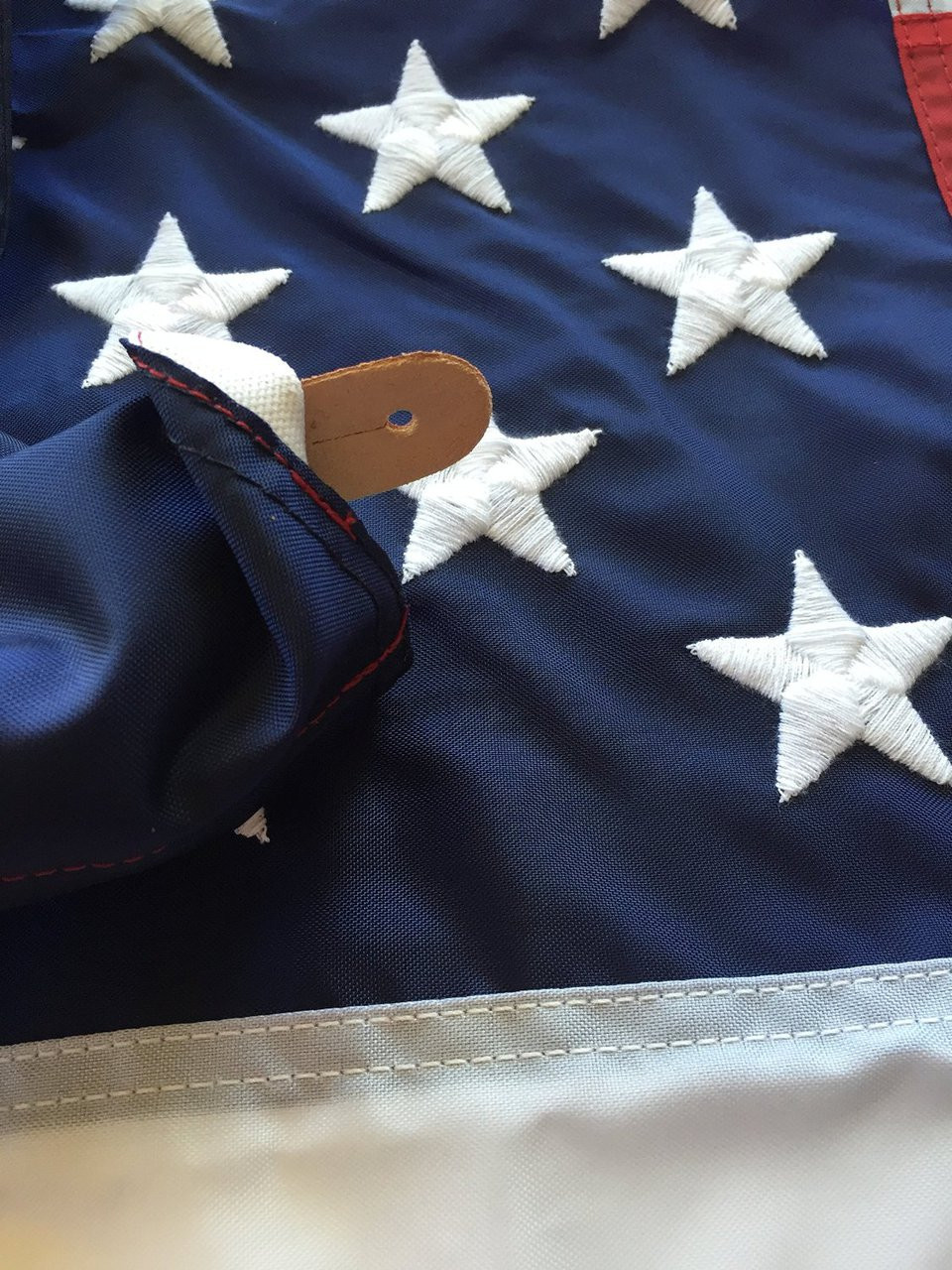 American Flag Made in USA (Pole Hem Sleeved Nylon, 2.5x4 Feet / 30x48 ...