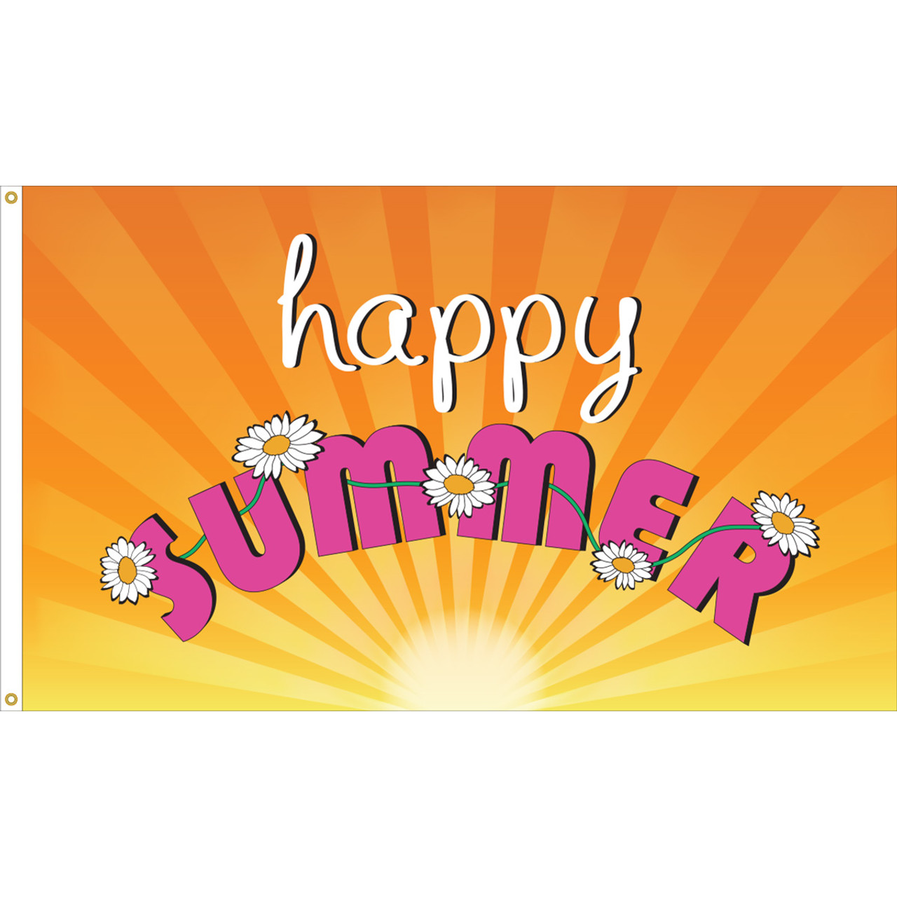 Celebrate Summer with Our Durable Happy Summer Flag | Made in USA ...