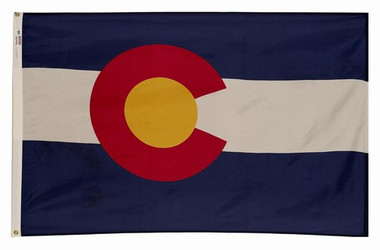 Colorado State Flag 6x10 Feet Spectramax Nylon by Valley Forge Flag ...