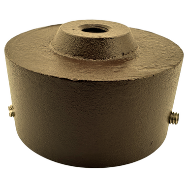 2.5 Inch Outside Diameter Flagpole Top Cap Painted Bronze 340277 ...
