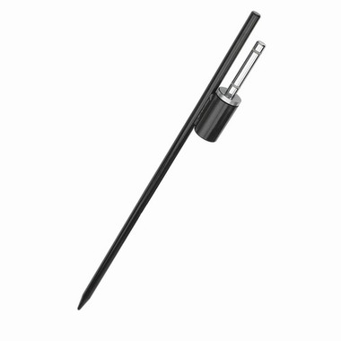 Black Rotating Ground Spike With Ball Bearing - FORTISVEX