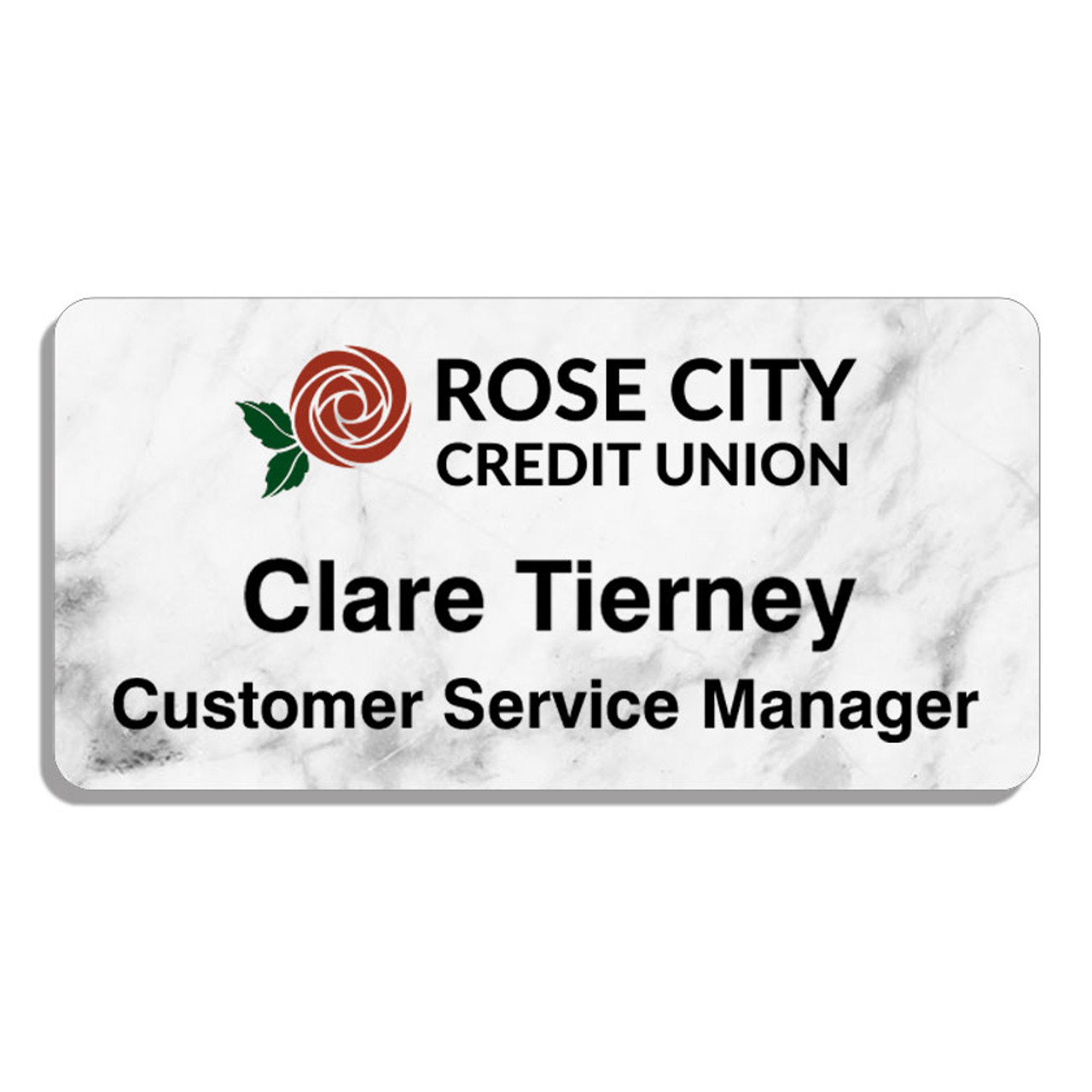 15 X 3 Full Color Name Badges Full Color Name Badges Classic Identity