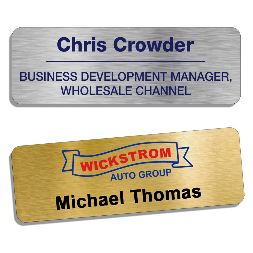 Custom Name Badge Printing | Design & Print Name Tags for your Employees