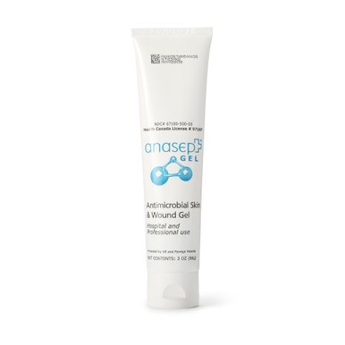 Antimicrobial Wound Gel Anasept 3 oz. Gel NonSterile
