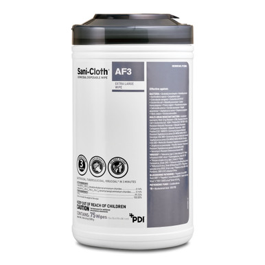 Sani-Cloth AF3 Surface Disinfectant Cleaner Premoistened Germicidal ...