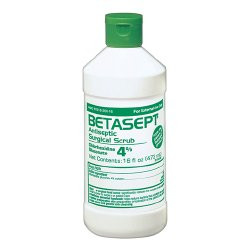 Surgical Scrub Solution Betasept 16 oz. Bottle 4% Strength CHG ...