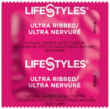LifeStyles Ultra Ribbed Condoms