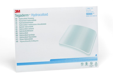 Hydrocolloid Dressing 3M Tegaderm 6 X 6 Inch Square 3/BX