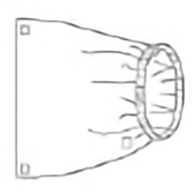 Banded Bag, Rectangular 30 L X 36 W Inch General Purpose 25/CS