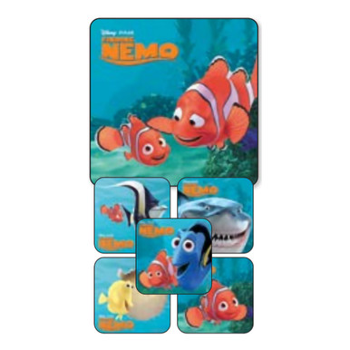 Kids Love Stickers® 90 per Pack Finding Nemo Sticker 2-1/2 Inch 60/PK