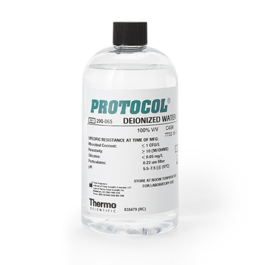 Chemistry Reagent Thermo Scientific Deionized Water Reagent Grade ...