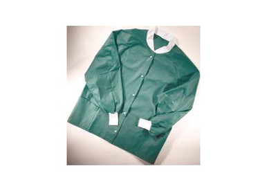 Warm-Up Jacket Barrier® Blue X-Large Hip Length Spunbond Nonwoven ...