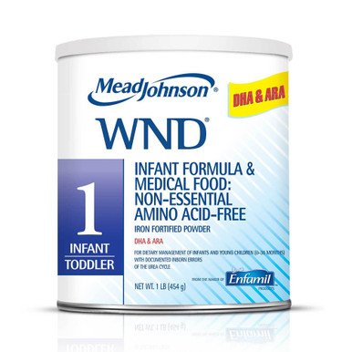 Pediatric Oral Supplement WND®1 Unflavored 16 oz. Can Powder Iron Urea ...