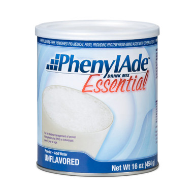 Oral Supplement PhenylAde® Essential Unflavored Powder 16 oz. Can 1/EA