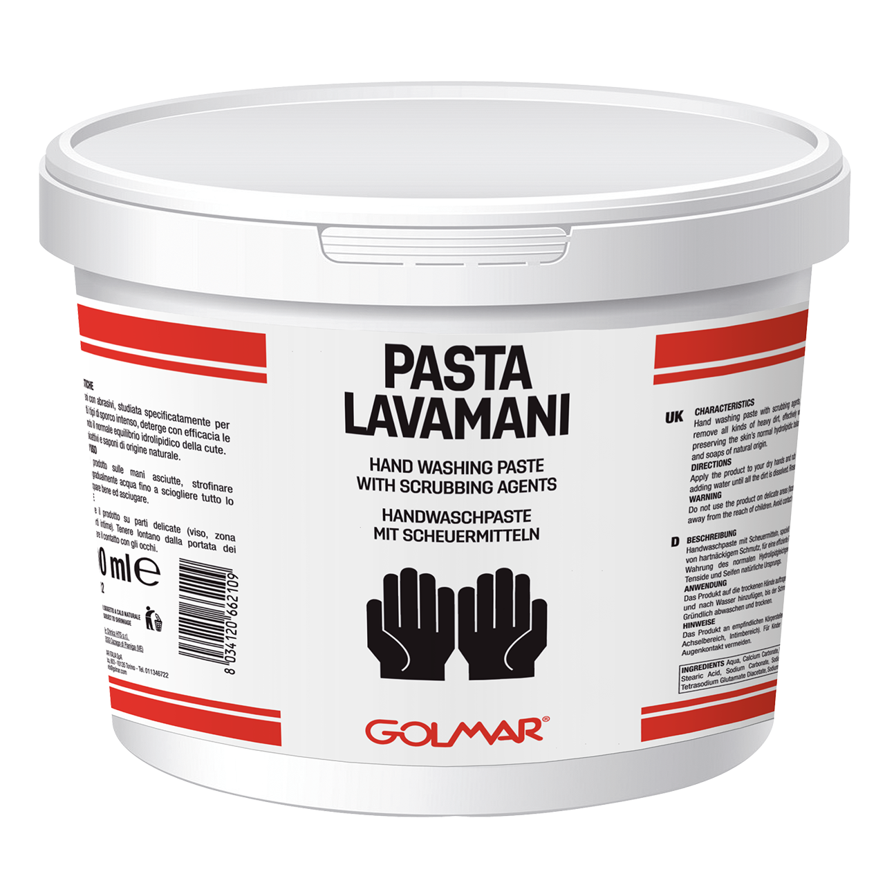 Pasta Lavamani Golmar: Pulizia Professionale in Crema o Gel