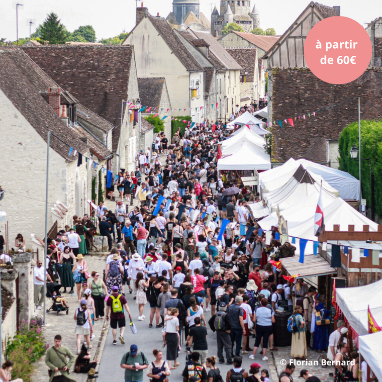 Samedi 13/06/2026 41ème fête médiévale de Provins