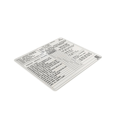 John Deere TR117752 Label, 1E/R 2R SC Service Label Service Intervals ...