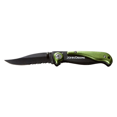 John Deere TY26564 Folding Pocket Knife with Green Trim | RDO Equipment Co.