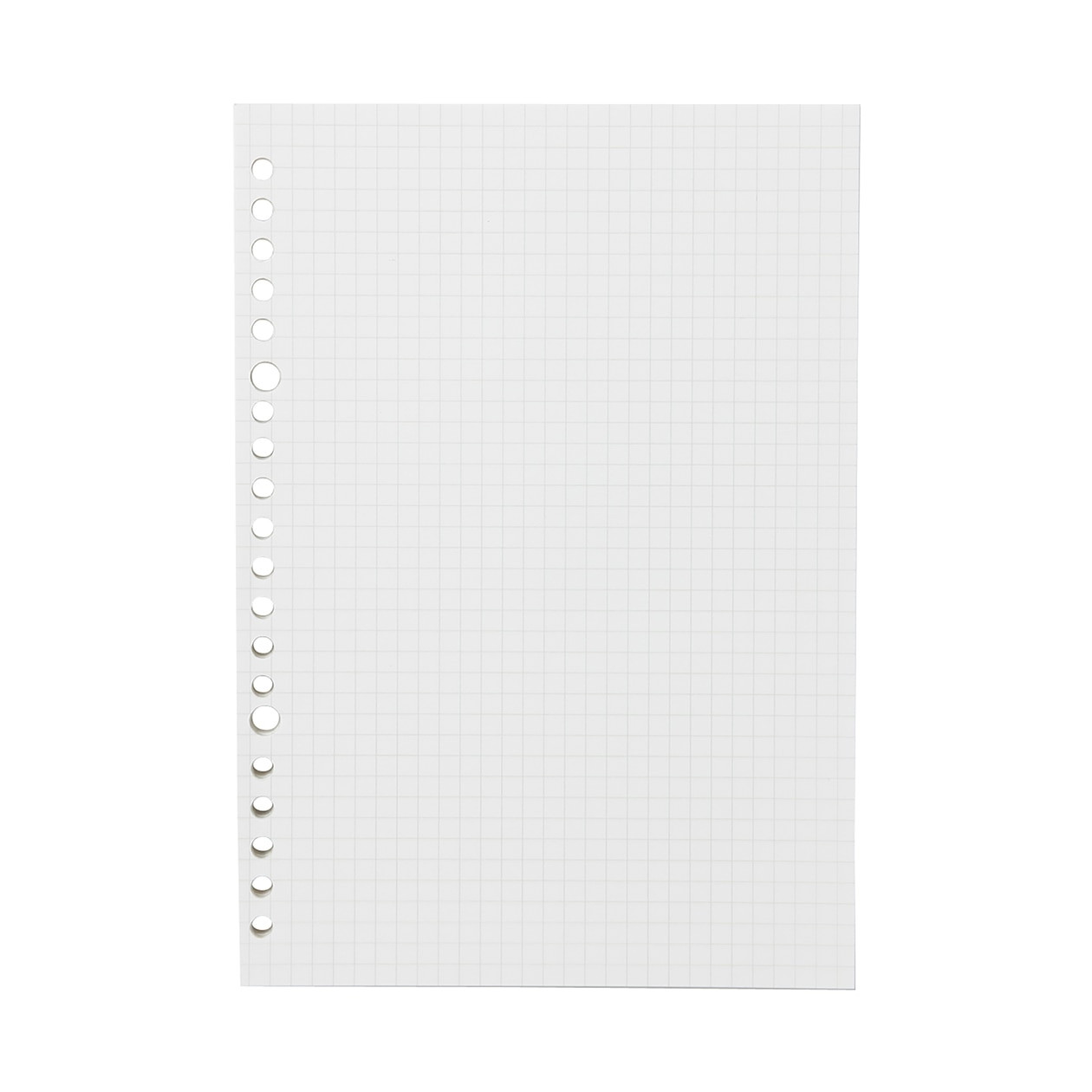 Foglio di carta millimetrata a fogli mobili A5 ‐ 6 mm | MUJI