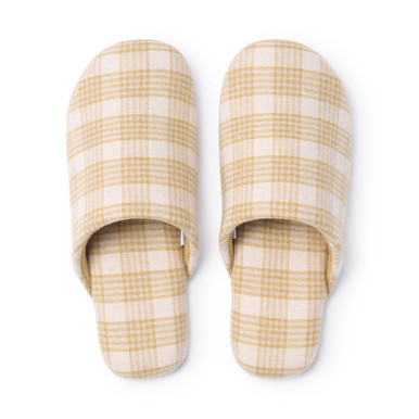 Pantofole morbide in flanella | MUJI
