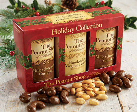The Peanut Shop of Williamsburg - Holiday Collection Gift Boxes - Price ...