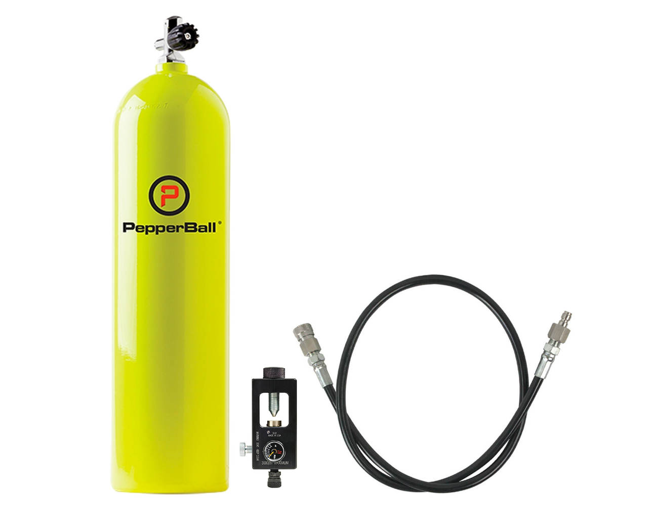 Scuba Tank Kit | Tank, Air Fill Adapter & Whip | PepperBall®