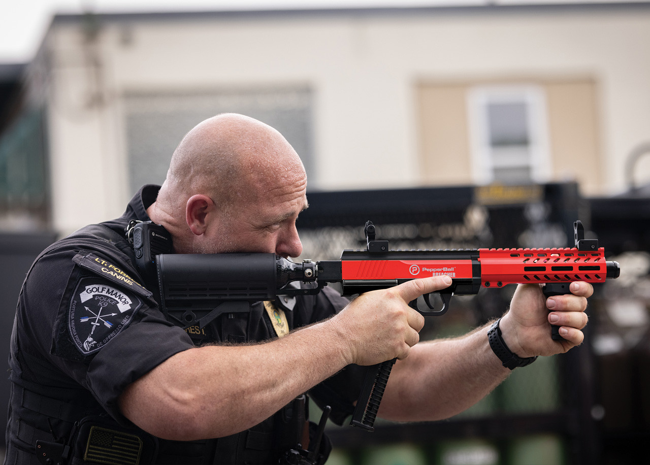 PPC Breacher™ | Police Glass Breaker | PepperBall®