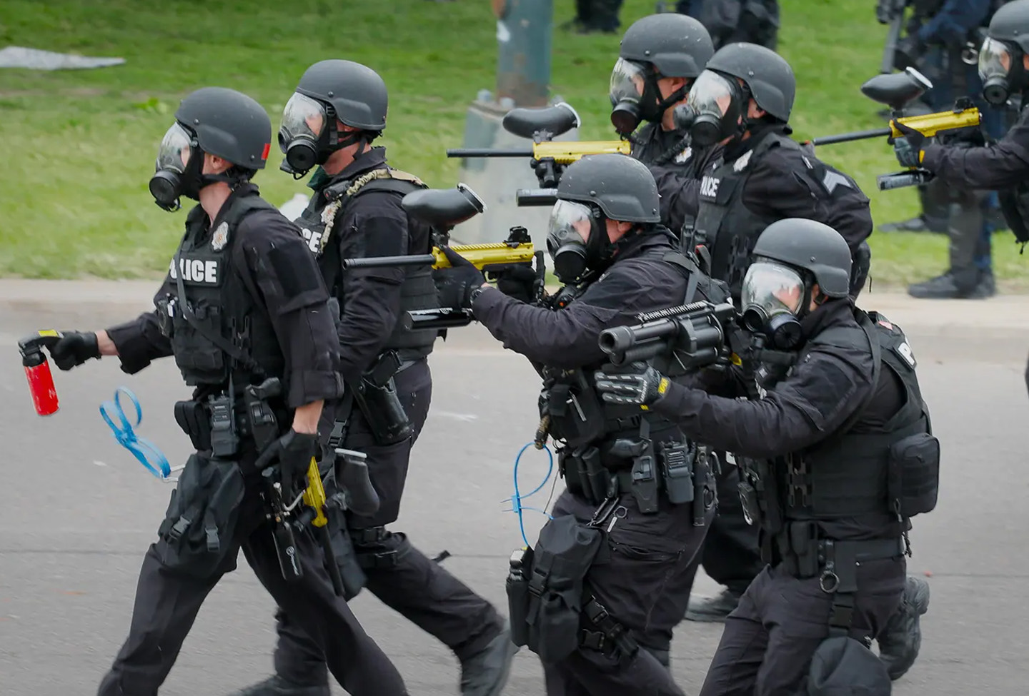 PepperBall Helps Police Keep Peace on the Streets - PepperBall